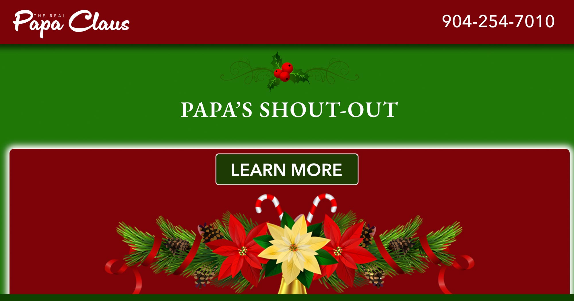 Papa's Shout-Out - Bringing Joy, Love & Christmas Magic!